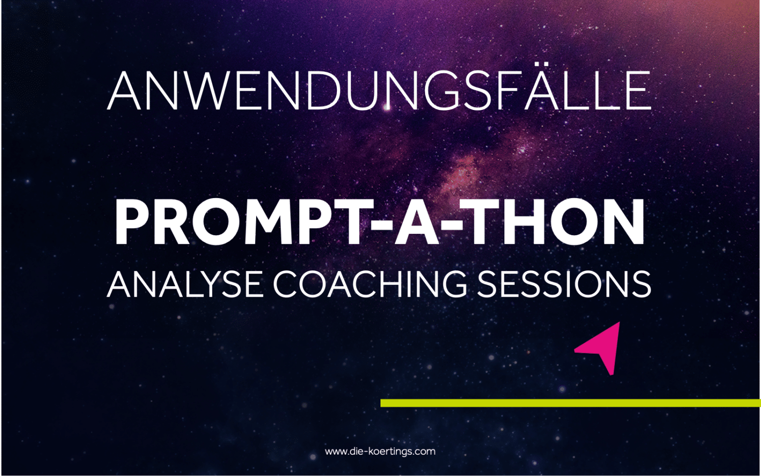 LL - AWF - Yana - Analyse Coaching Sessions - KOERTING INSTITUTE