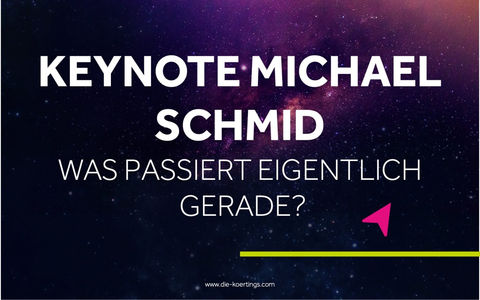 KISB202503 - Keynote Michael Schmid - KOERTING INSTITUTE