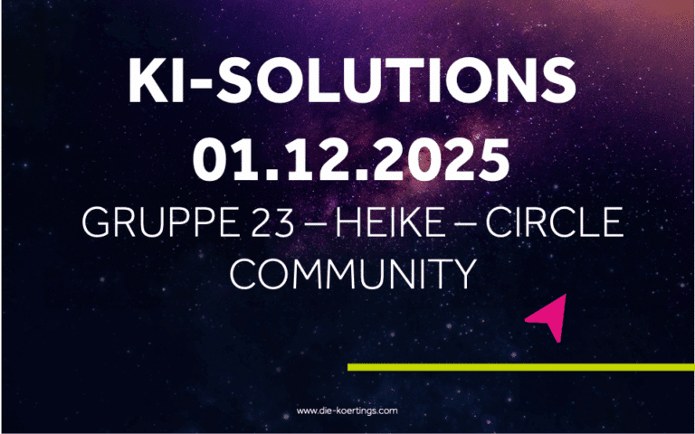 KIM - KI-Solutions Dezember 2025 - KOERTING INSTITUTE